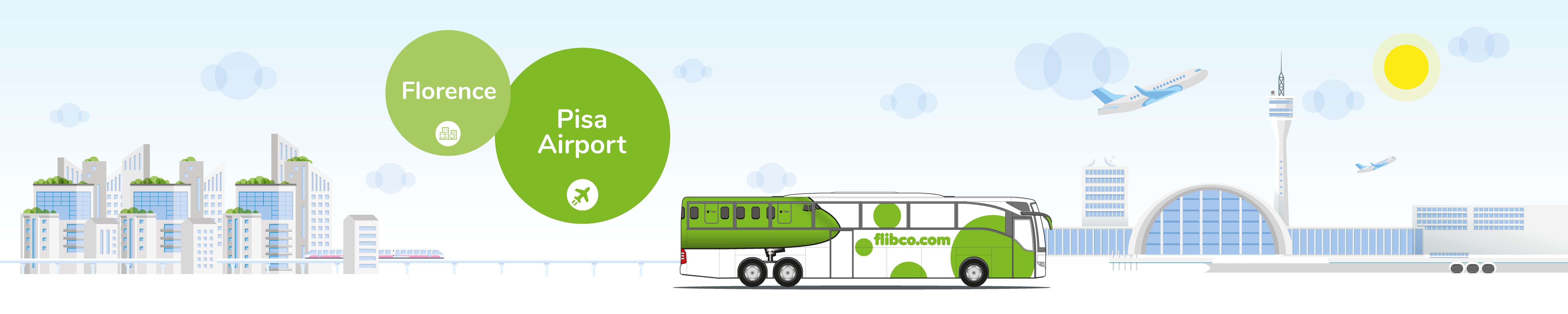Now you can book your bus connection between Pisa Airport and Florence ...