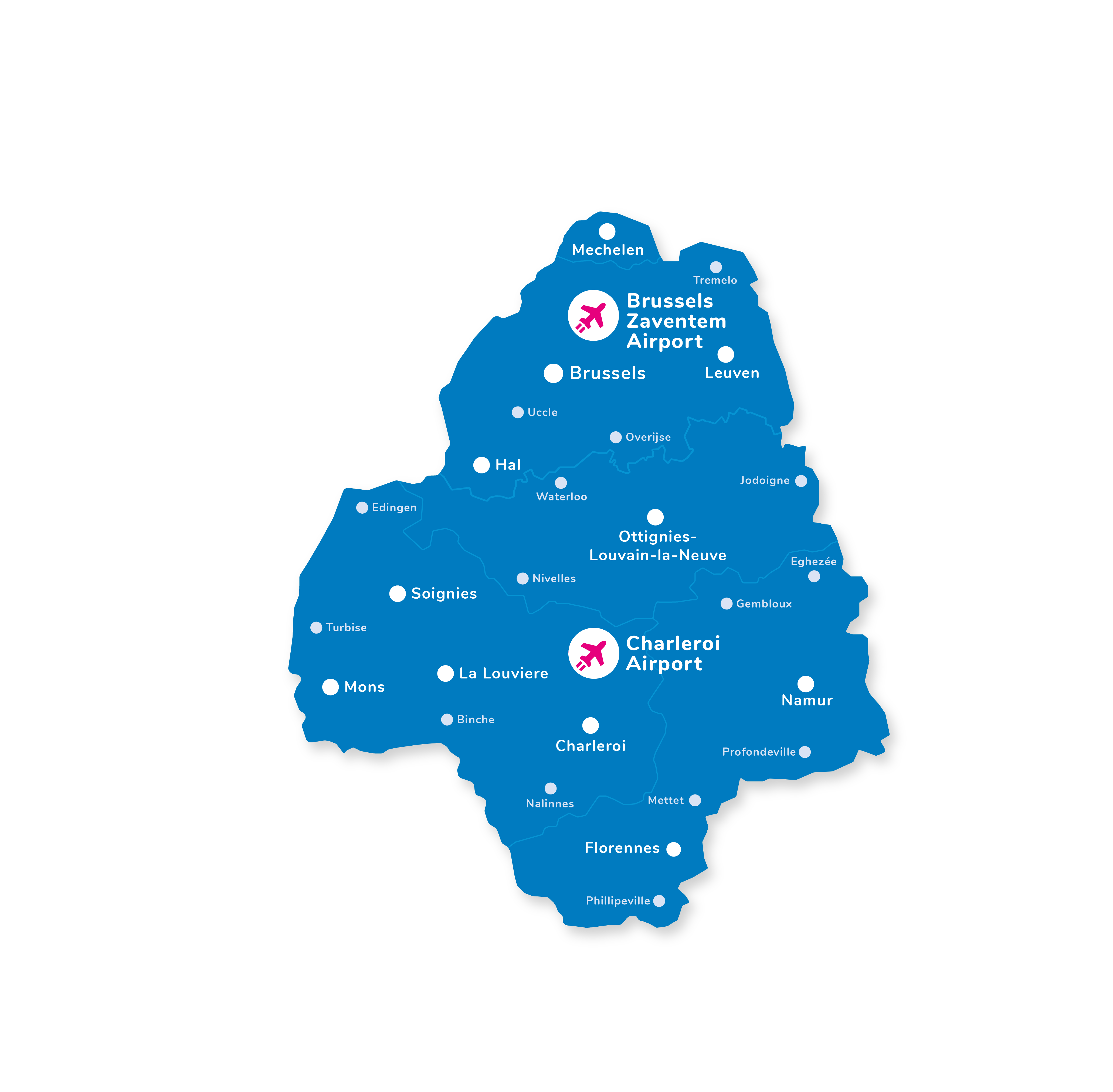 Door2Gate: the smart taxi between Zaventem Airport and Charleroi Airport